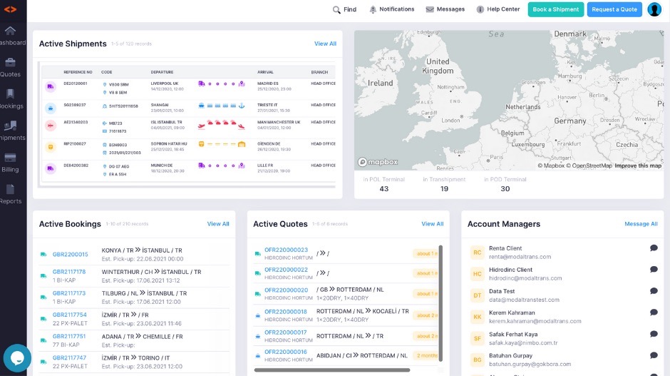 Logistics Software & Transport Management System | Modaltrans
